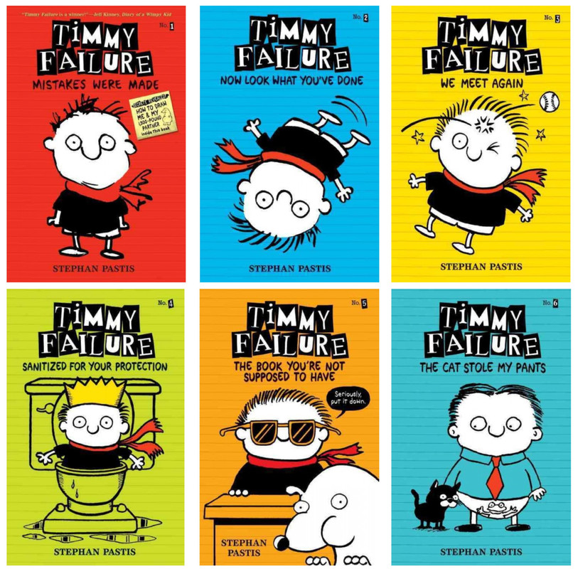 Timmy Failure 1-6 HC: New | Lakeside Books