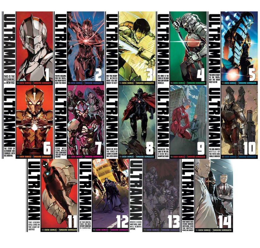 ULTRAMAN English MANGA Series by Tomohiro Shimoguchi Set... | Barnebys