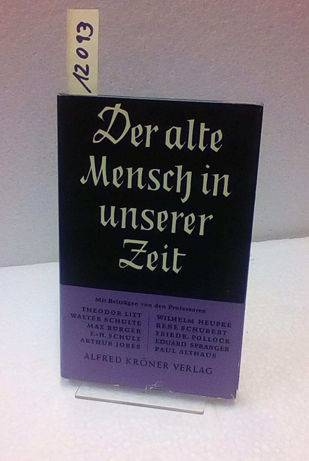 alfred kroner verlag - ZVAB