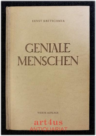 geniale menschen von ernst kretschmer - ZVAB