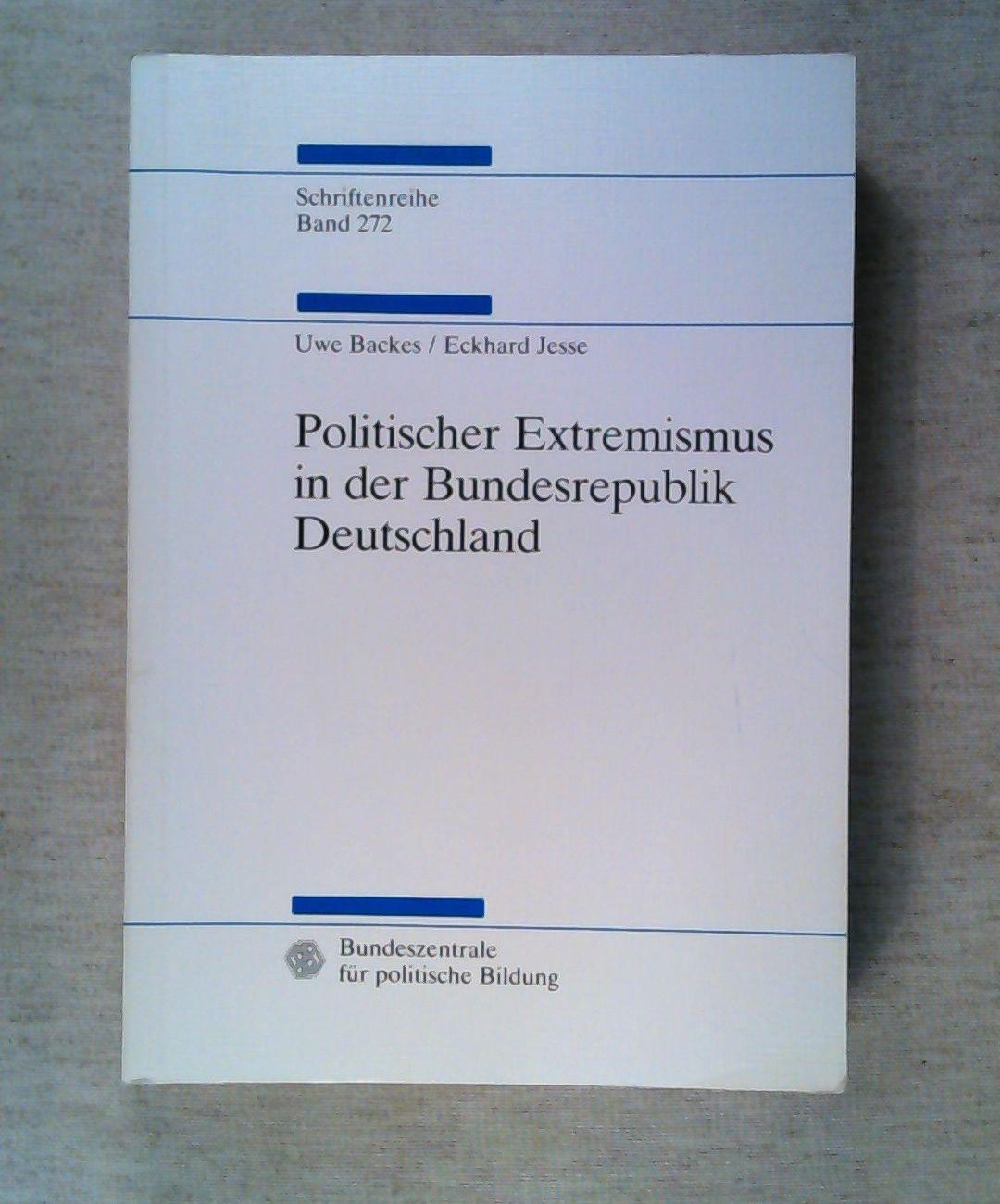 politischer extremismus in der von uwe backes - ZVAB