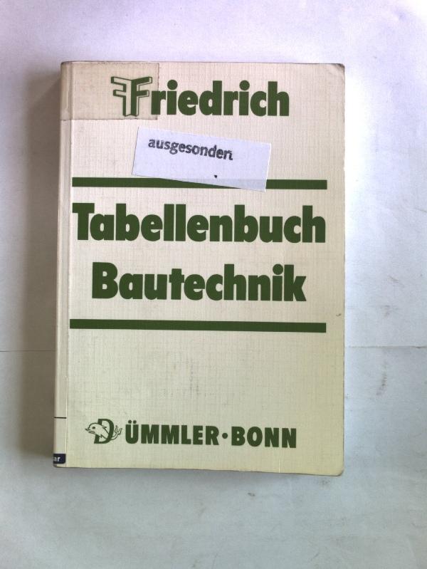 tabellenbuch bautechnik - ZVAB