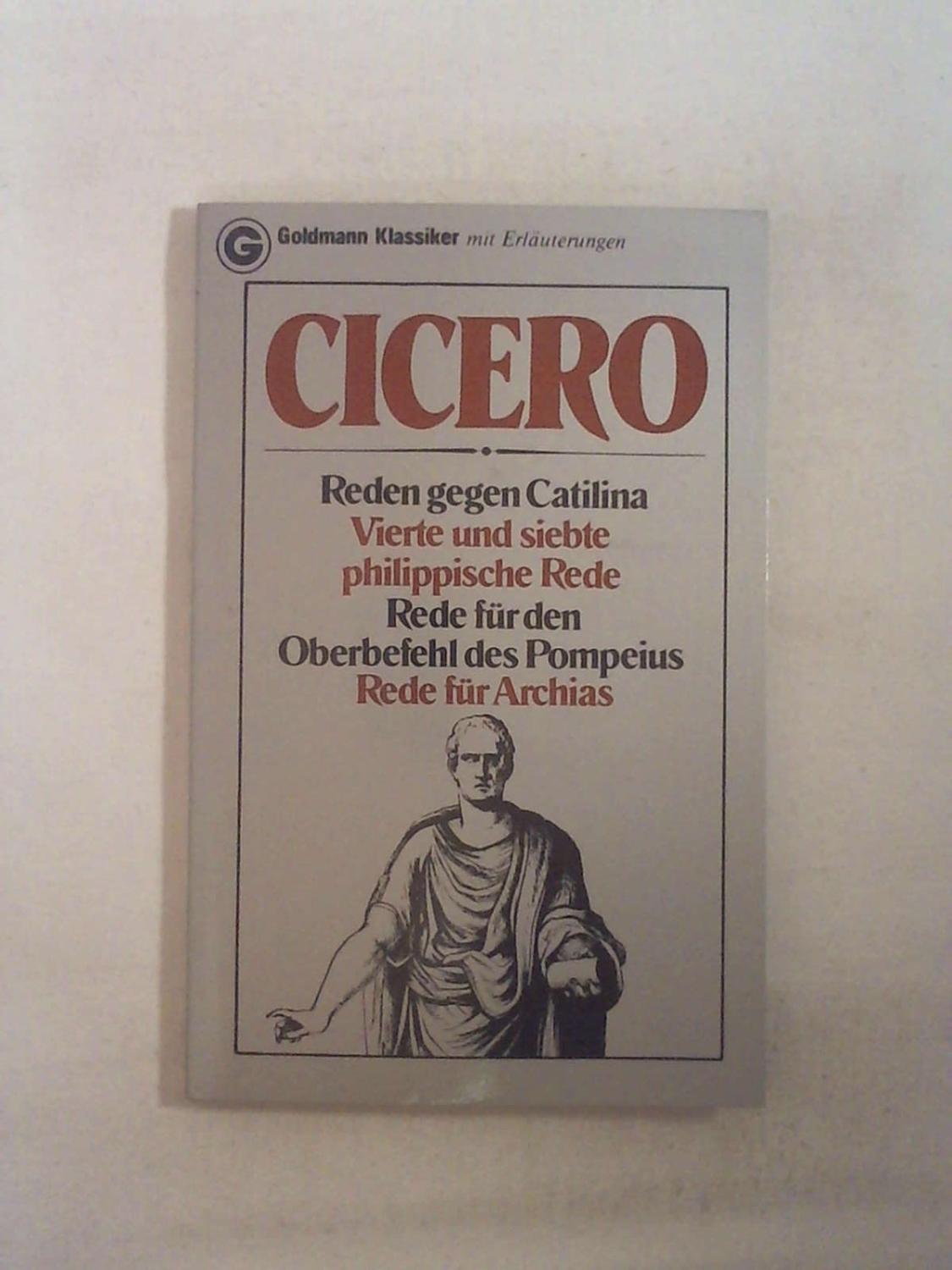 reden gegen catilina von cicero - ZVAB reden gegen catilina von cicero - ZVAB