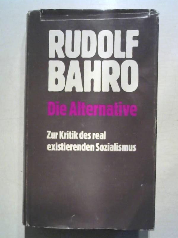 die alternative von rudolf bahro - ZVAB