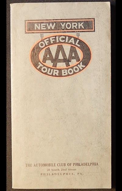 Official AAA Tour Book: New York [with map]: Near Fine - Paperback ...
