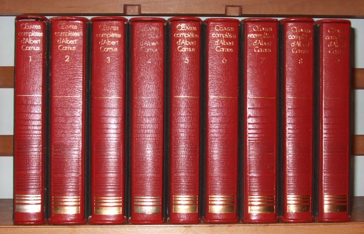Oeuvres Completes d' Albert Camus Notices De Roger Genier ( Complete in ...