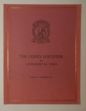 The Codex Leicester by Leonardo Da Vinci by Christie's - AbeBooks