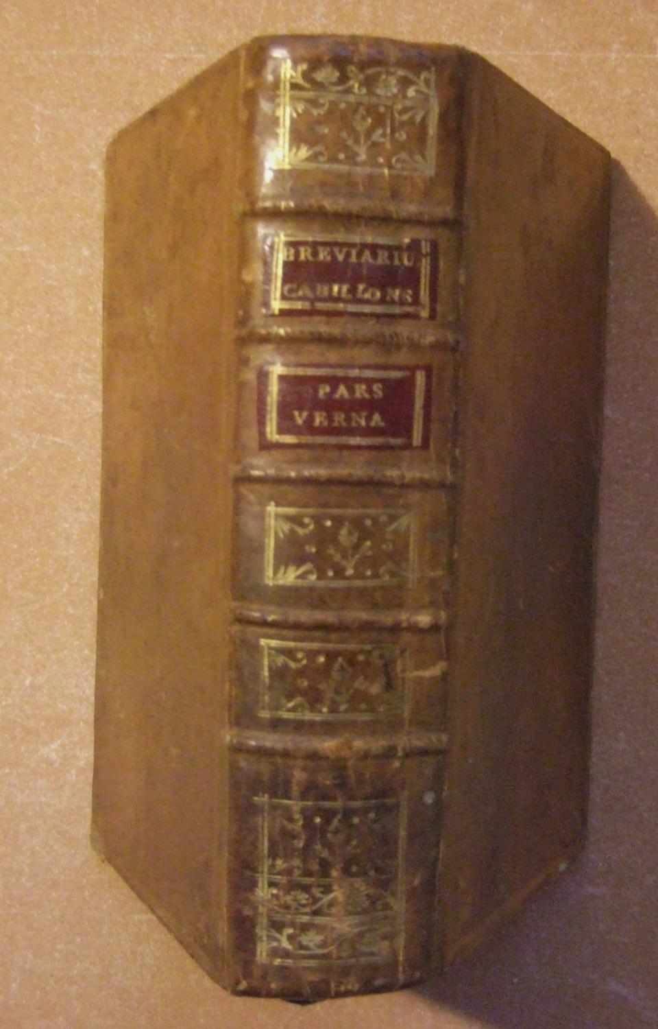 Brevarium Cabillonense - Pars Verna by Ludovici-Henrici De Rochefort D ...