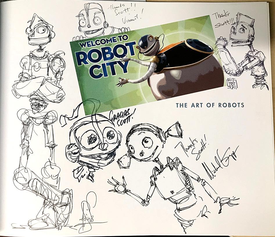 The Art Of Robots By Amidi Amid And William Joyce And Chris Wedge Near Fine Hardcover 2005 First