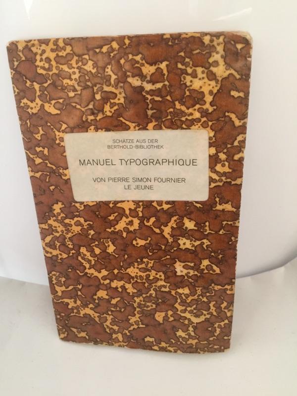 manuel typographique - ZVAB