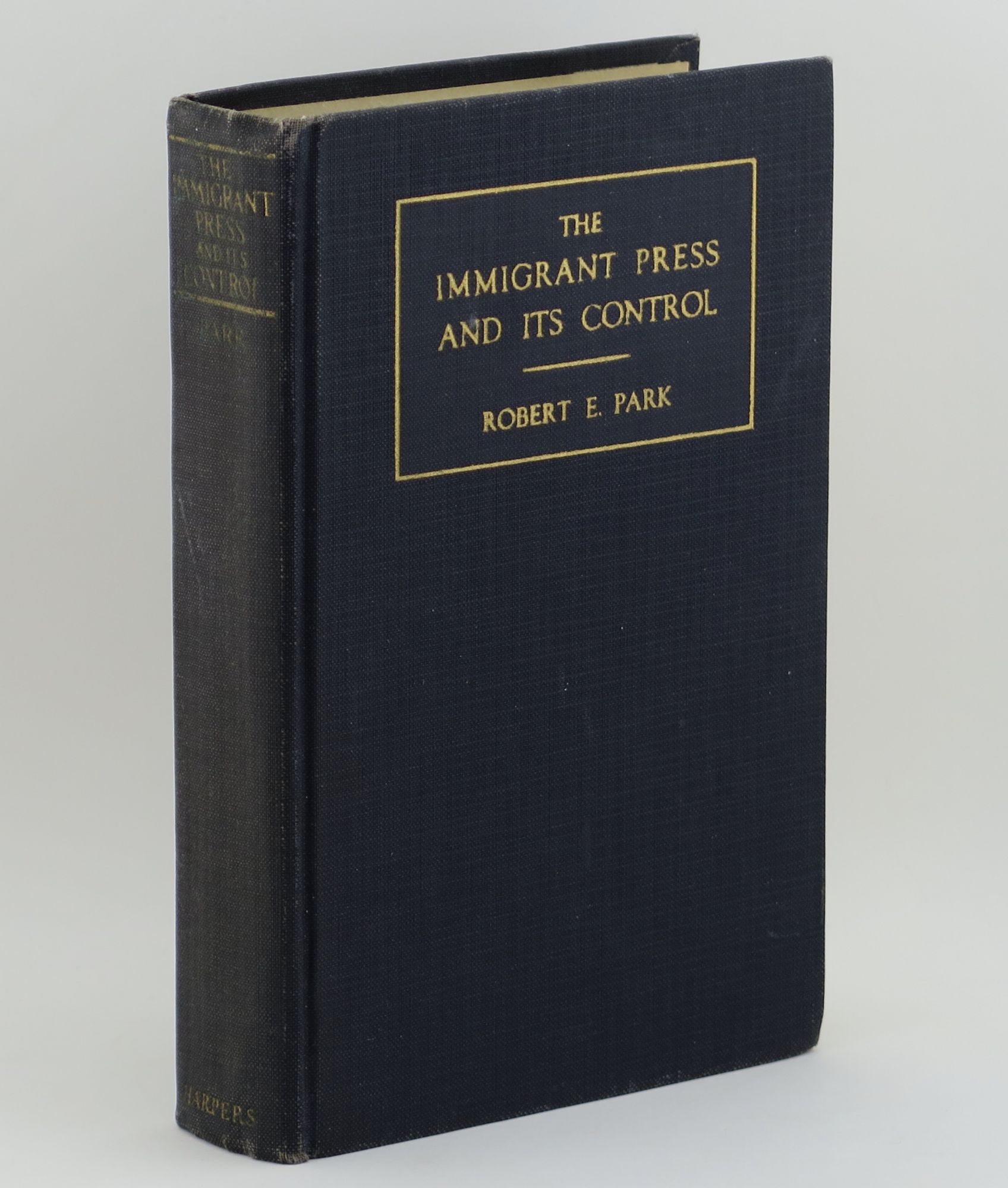 THE IMMIGRANT PRESS AND ITS CONTROL PARK | Barnebys