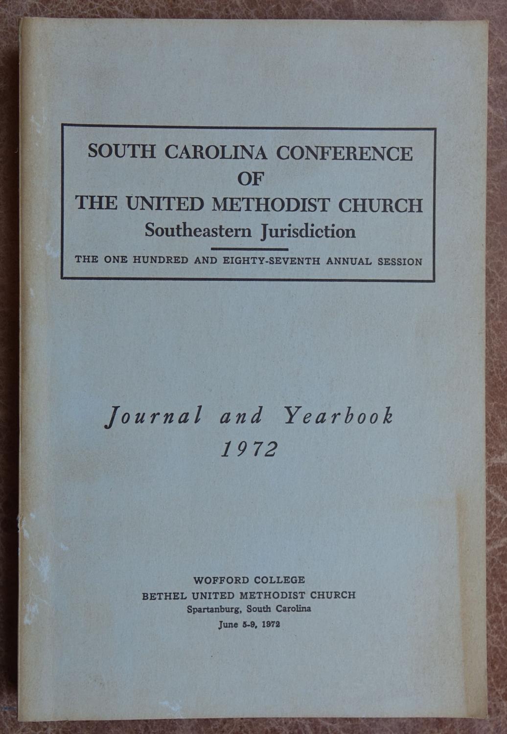 South Carolina Conference of the Untied Methodist Church - Southeastern ...