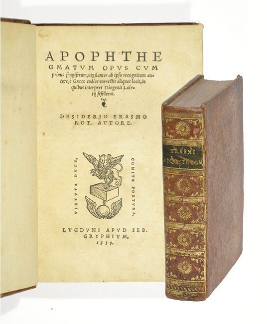 erasmus apophthegmata - ZVAB
