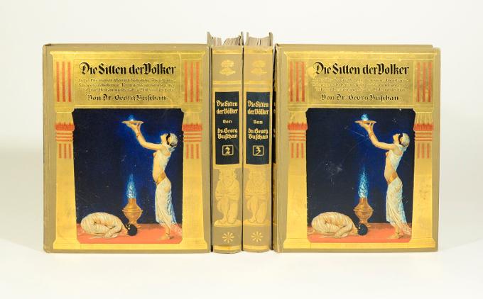 die sitten der voelker von georg buschan, Erstausgabe - ZVAB