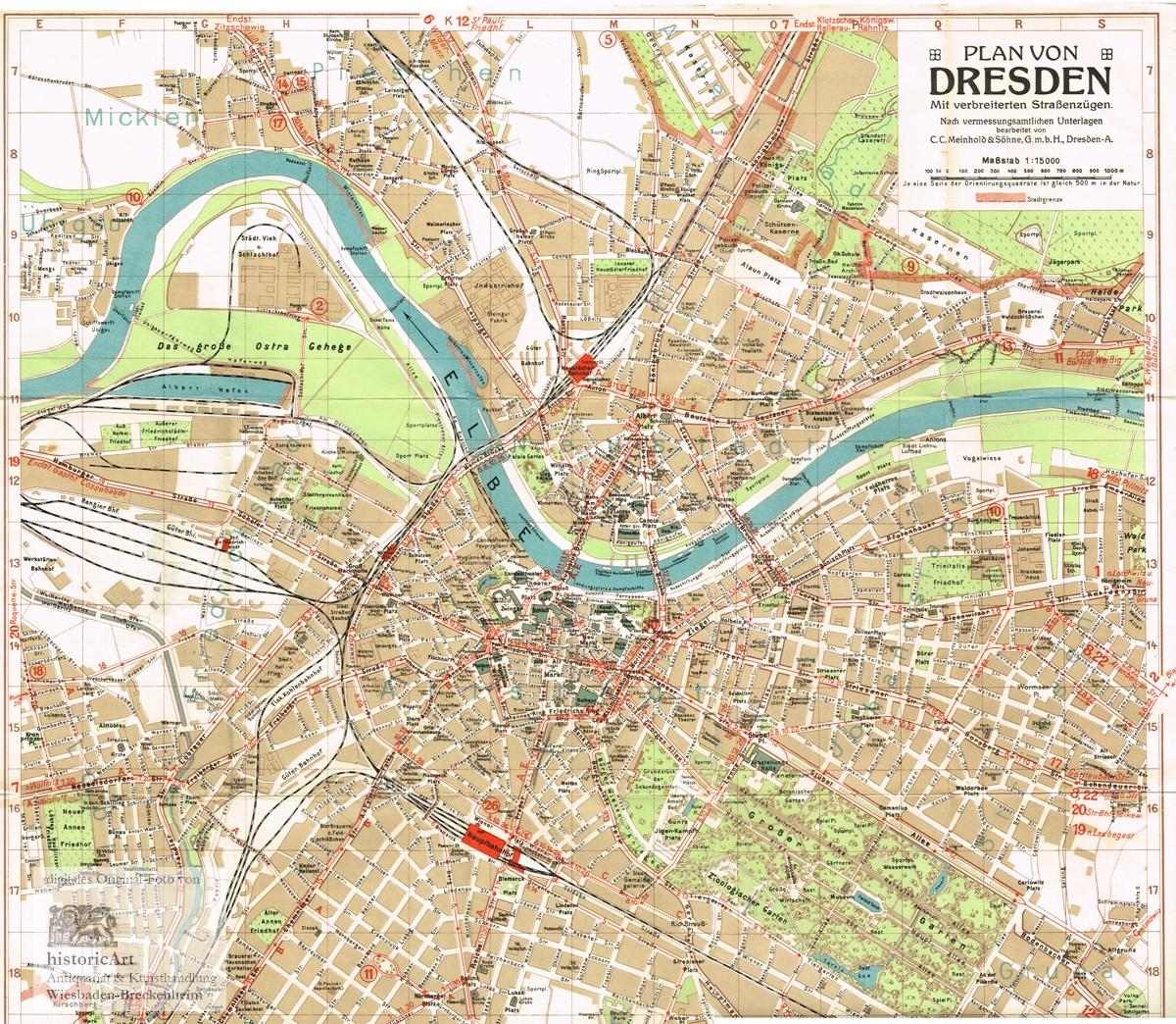 Stadtplan Dresden Zum Ausdrucken