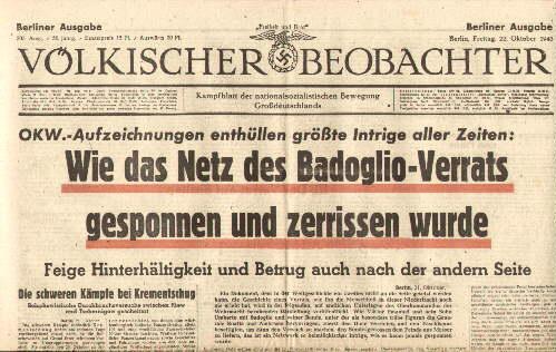 voelkischer beobachter - ZVAB