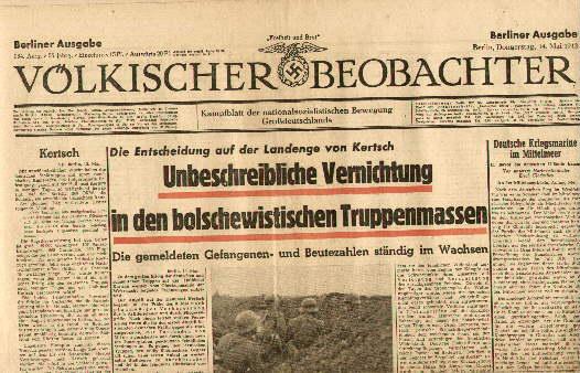 voelkischer beobachter - ZVAB