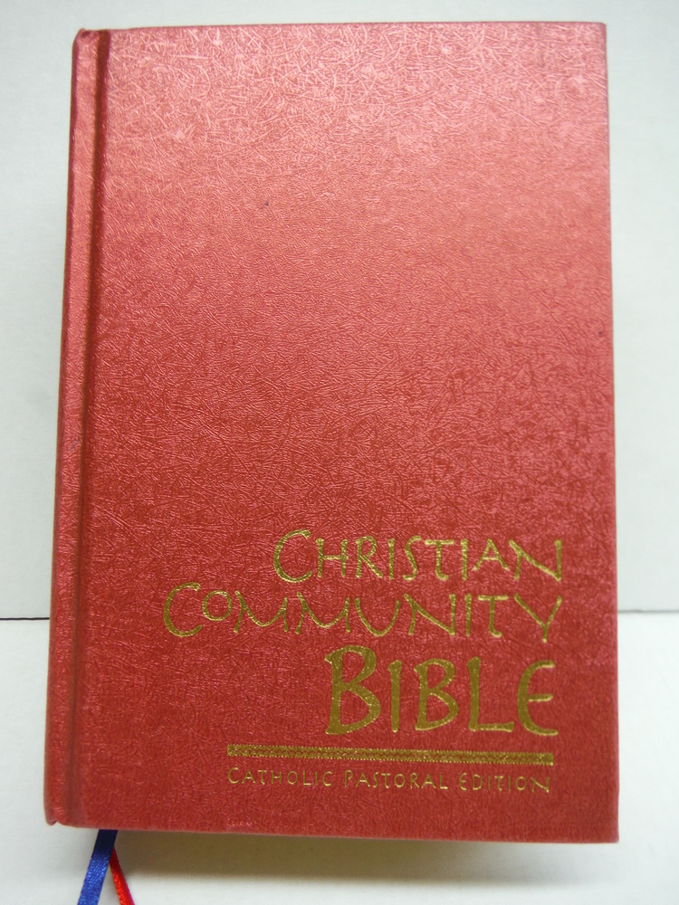 Christian Community Bible WHITE / Catholic Pastoral Edition / Color ...