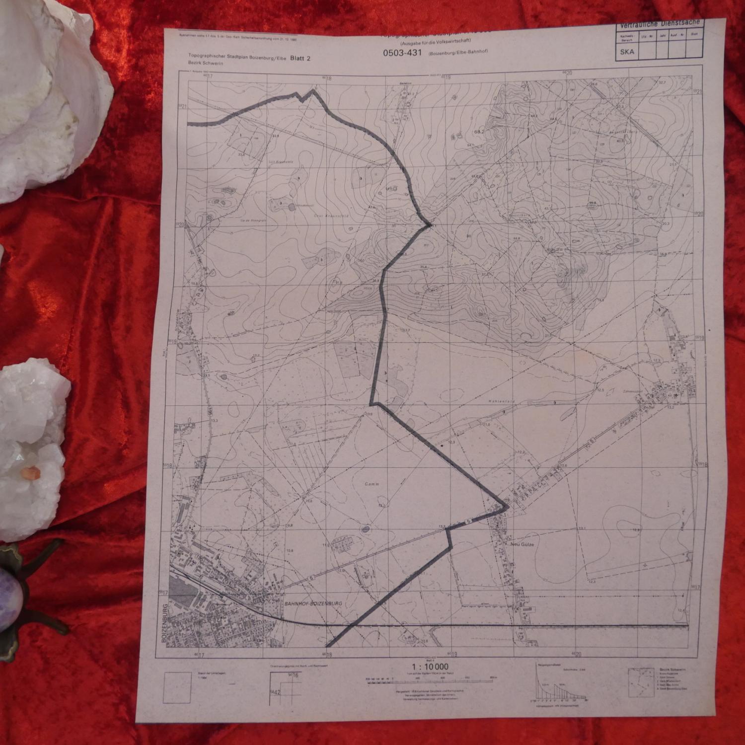 landkarte ddr - ZVAB