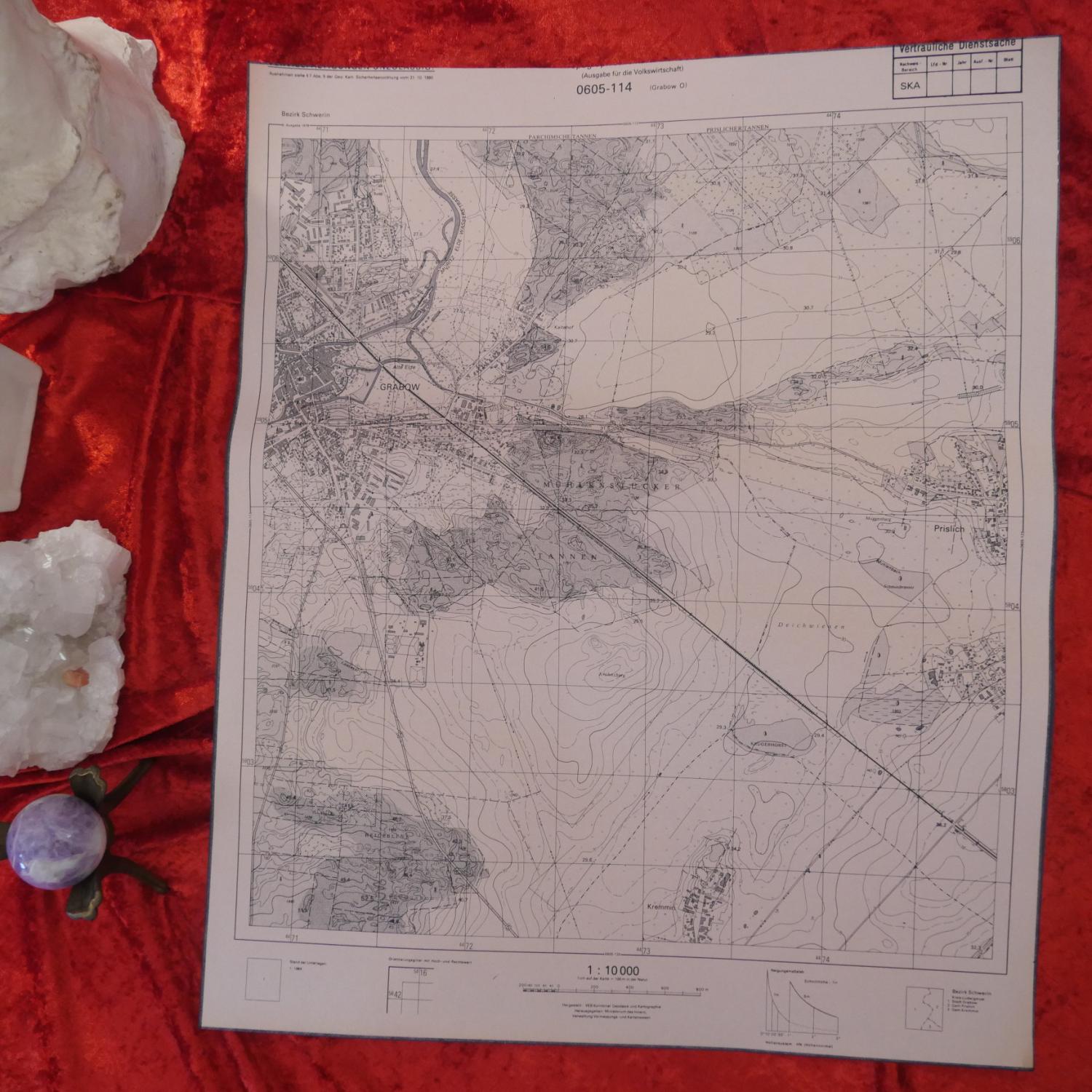 landkarte ddr - ZVAB