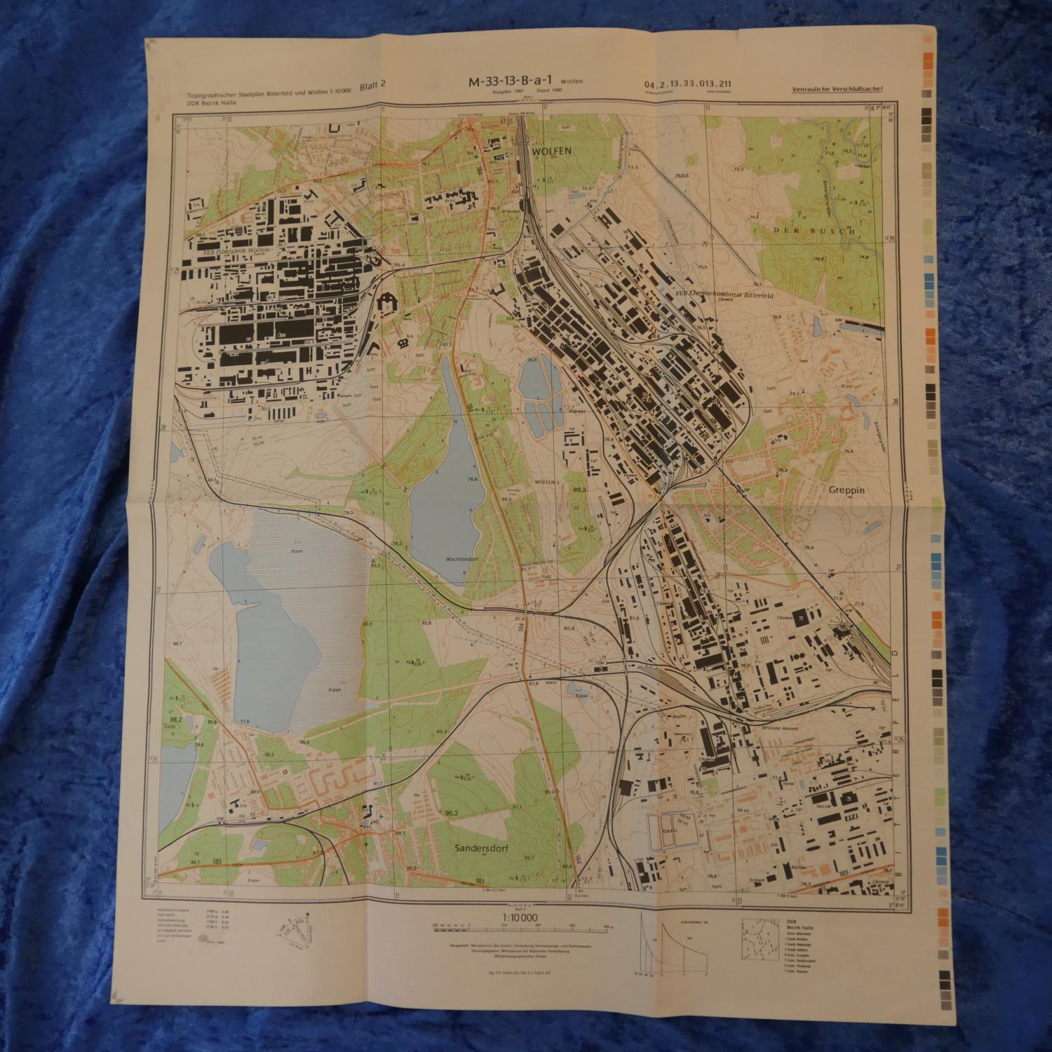 bitterfeld: Karten - ZVAB