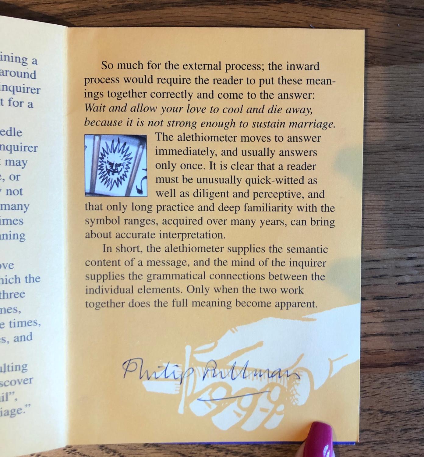 THE HISTORY OF THE ALETHIOMETER by PULLMAN PHILIP: (2000) First Edition ...