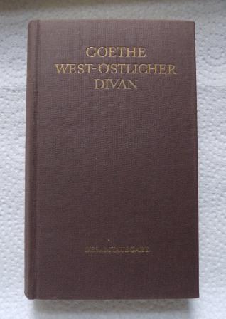 goethe - west oestlicher divan - ZVAB