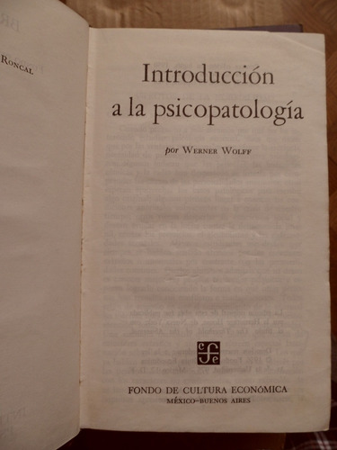 introduccin a la psicopatologa de werner wolff Werner Wolff | Barnebys