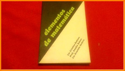 elementos de matematica ELEMENTOS DE MATEMATICA | Barnebys
