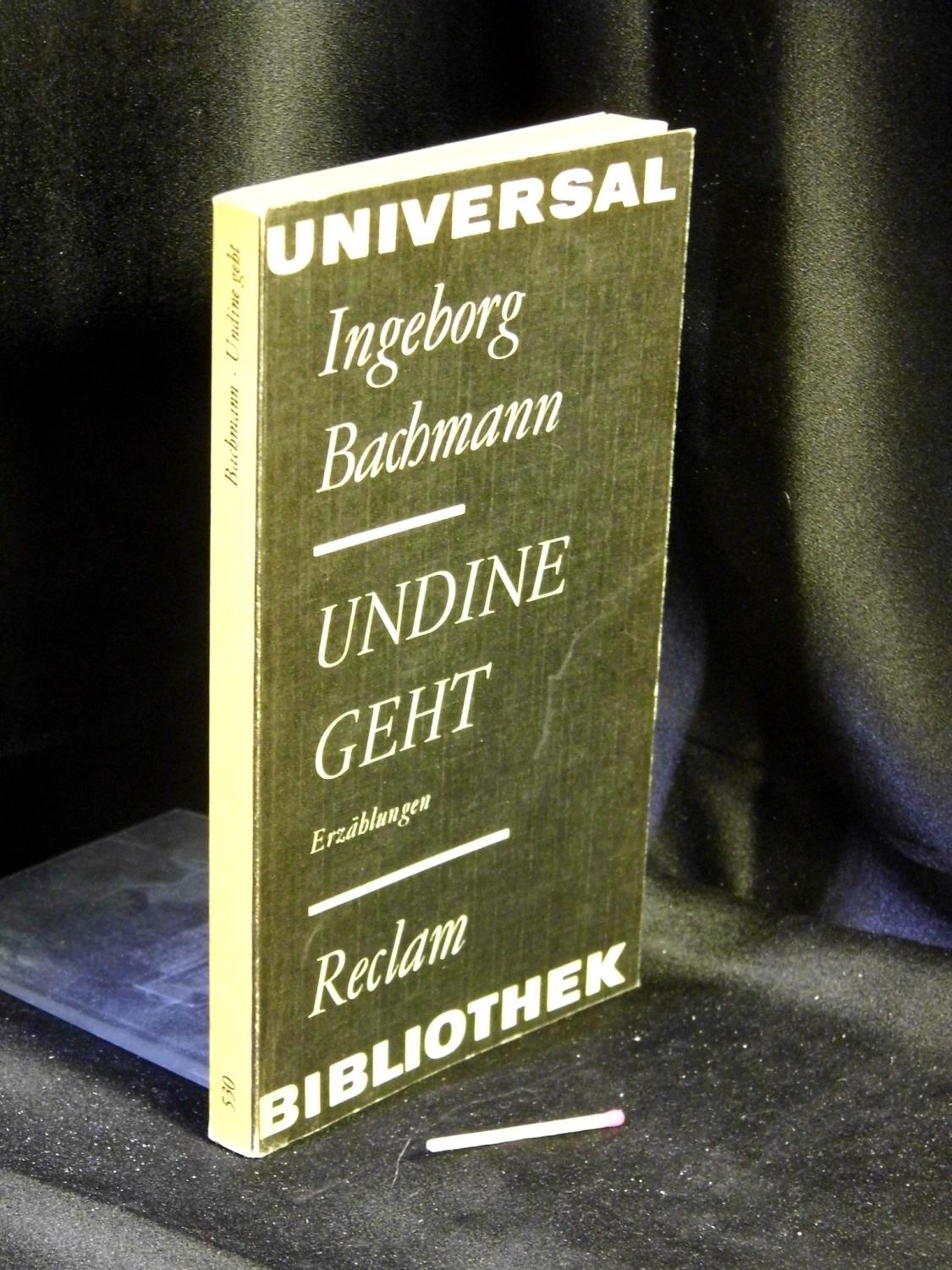 undine geht bachmann ingeborg - ZVAB