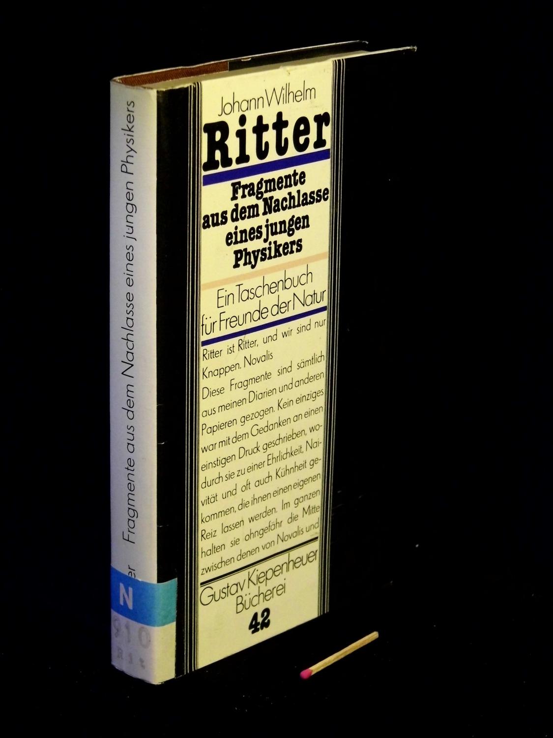 ritter johann wilhelm - ZVAB