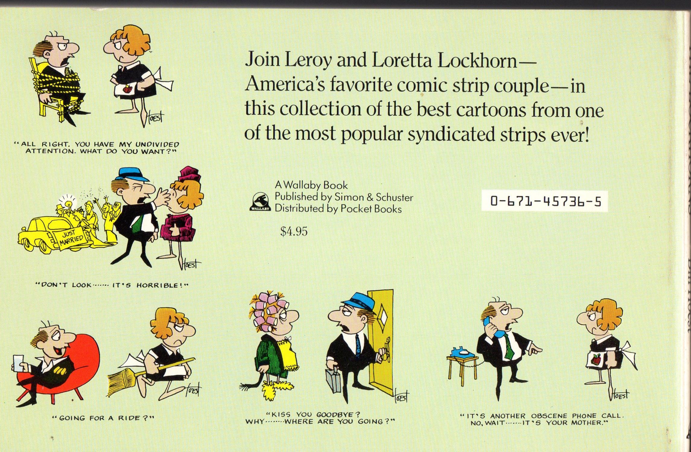 The Lockhorns "This is Our Twenty-Fifth Anniversary, Don't You Think ...