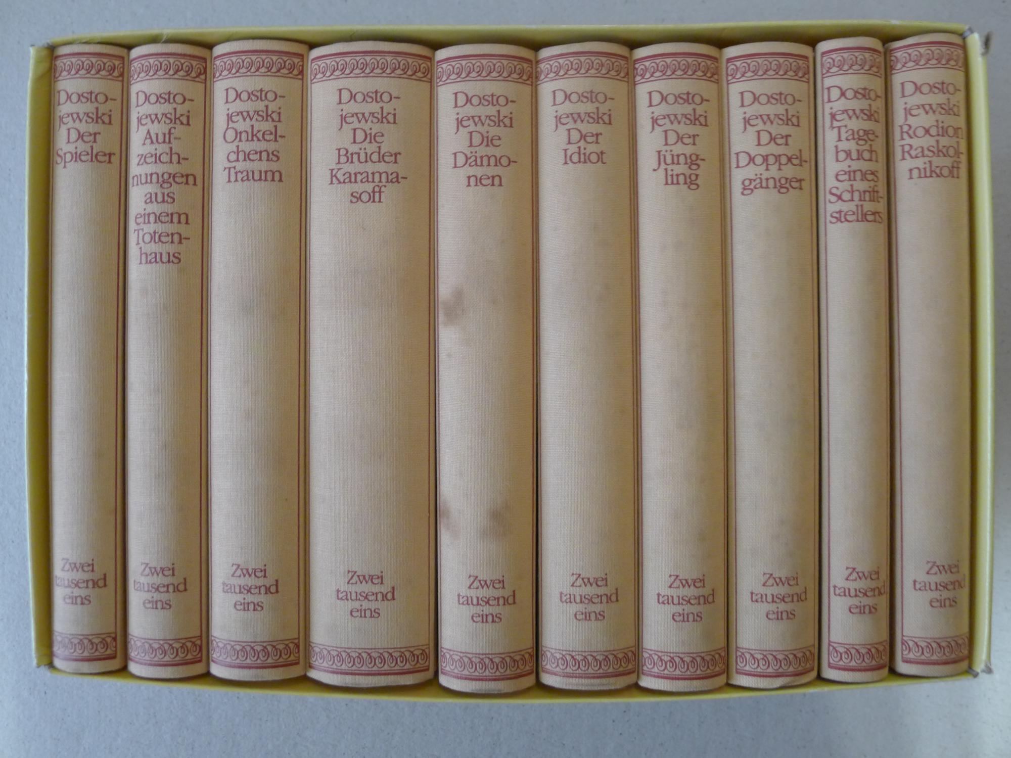 saemtliche werke in der von dostojewski - ZVAB