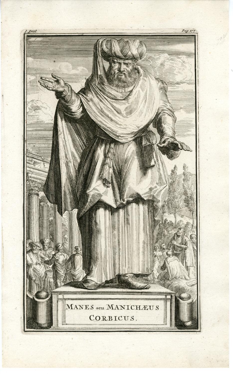 Antique Print-MANI PROPHET-MANICHAEUS... | Barnebys
