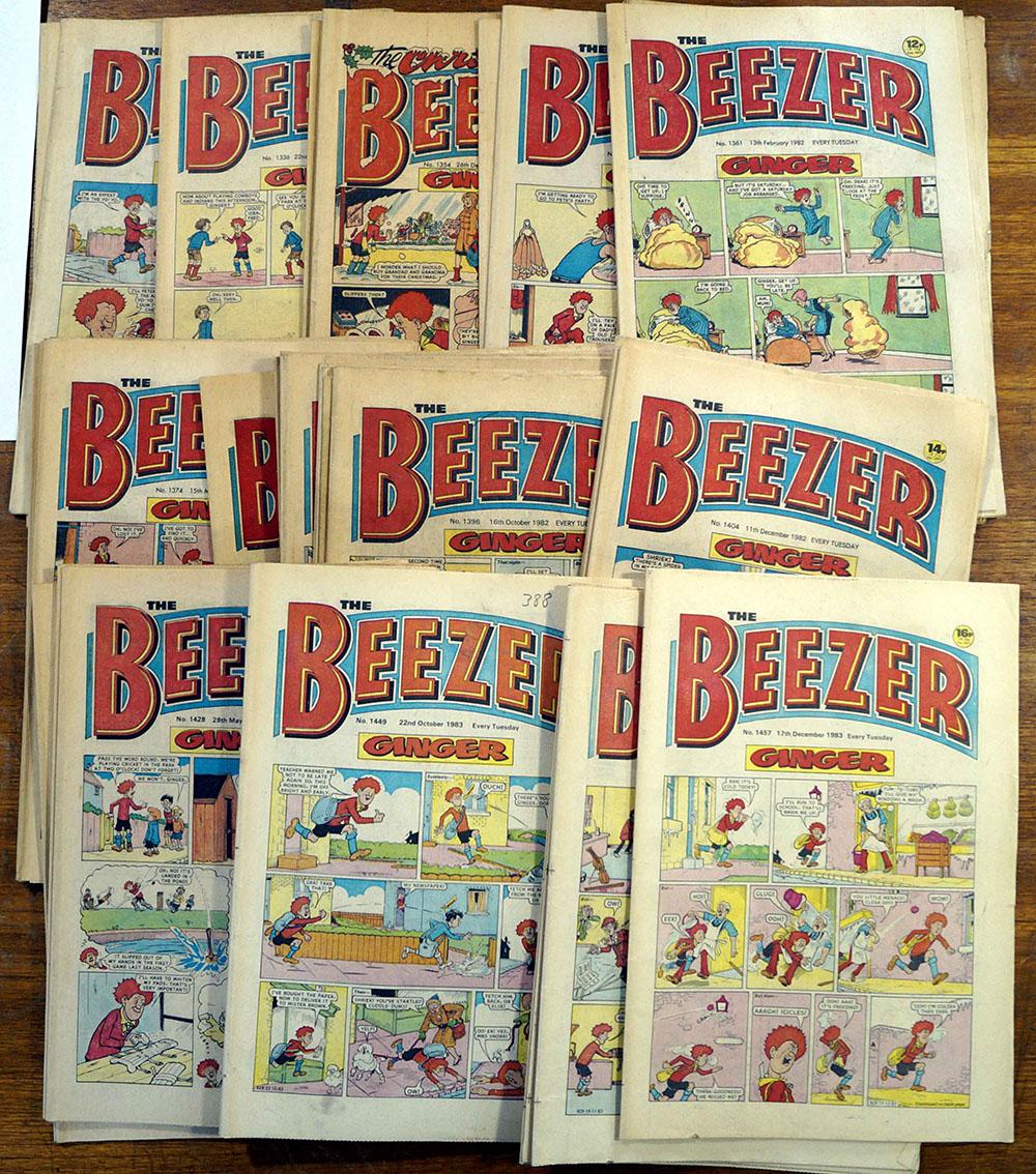Collection of 47 Beezer comics 1983: F - Fine Soft Cover (1983) | Print ...