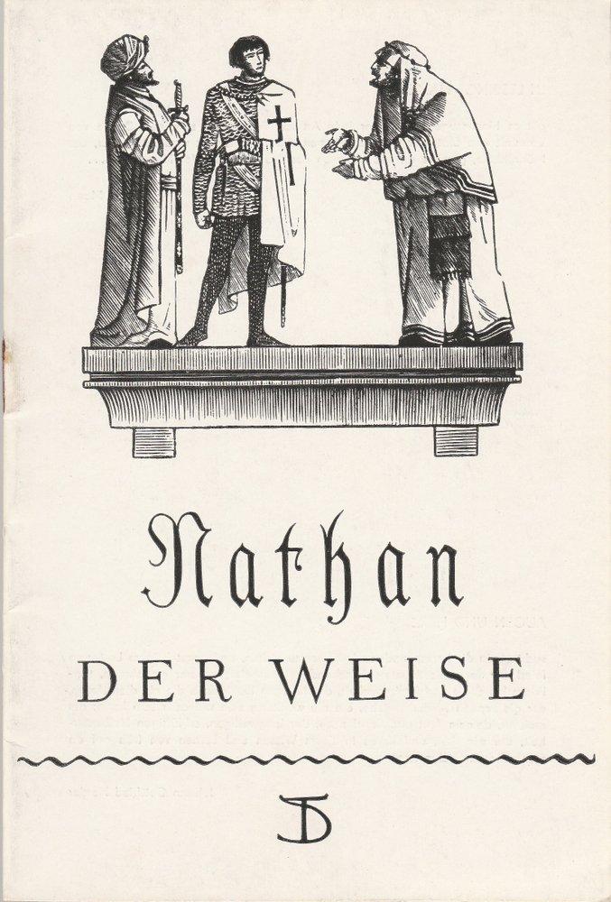 lessing nathan der weise programmheft - ZVAB