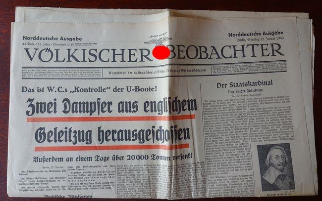 völkischer beobachter berliner - ZVAB