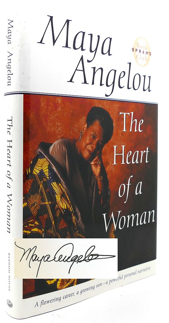 THE HEART OF A WOMAN by Maya Angelou: Hardcover (1997) First Edition ...