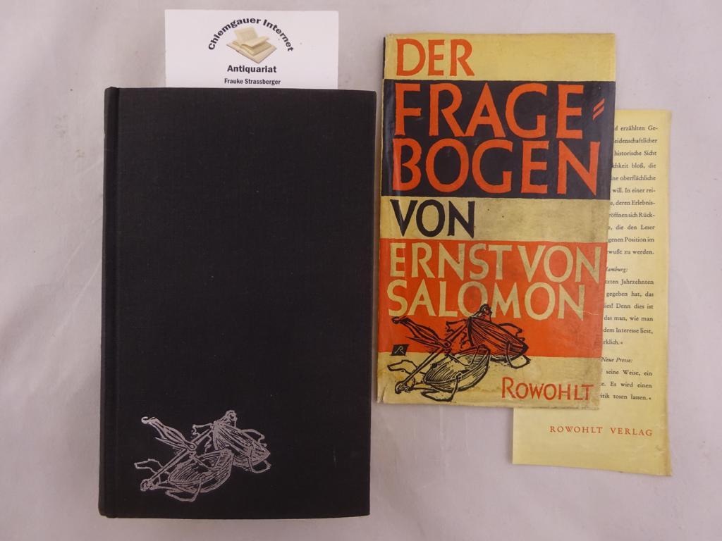 ernst von salomon der fragebogen - ZVAB