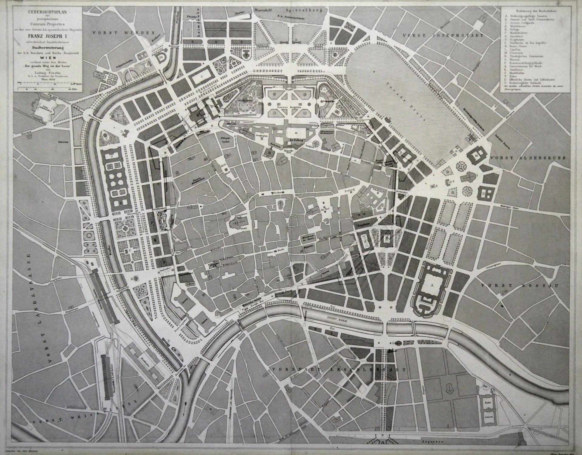 wien stadtplan von wien - ZVAB
