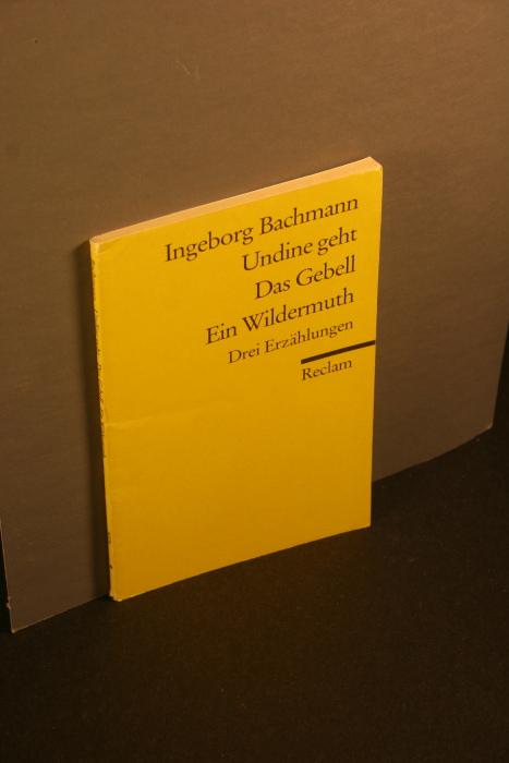 bachmann undine geht - ZVAB