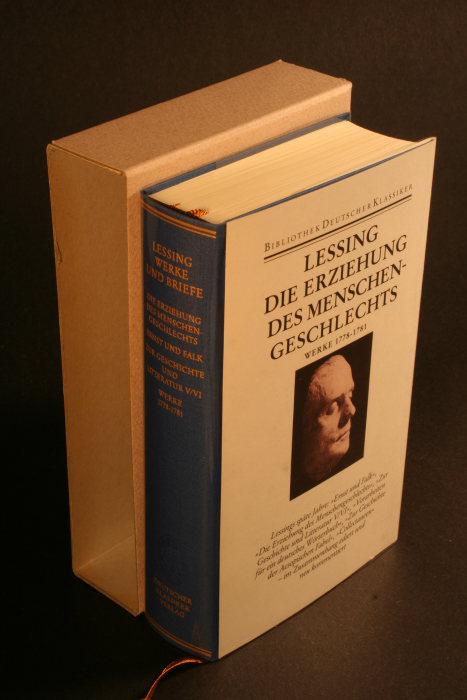 gotthold ephraim lessing werke von gotthold ephraim - ZVAB