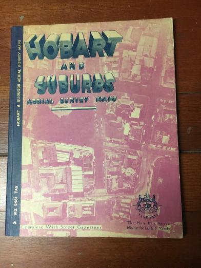 Hobart and Suburbs Aerial Survey Maps: Complete With Street Gazetteer ...