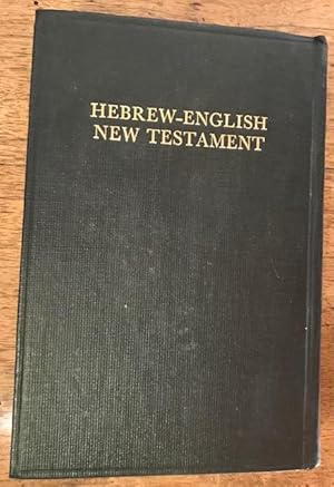 Hebrew English New Testament - AbeBooks