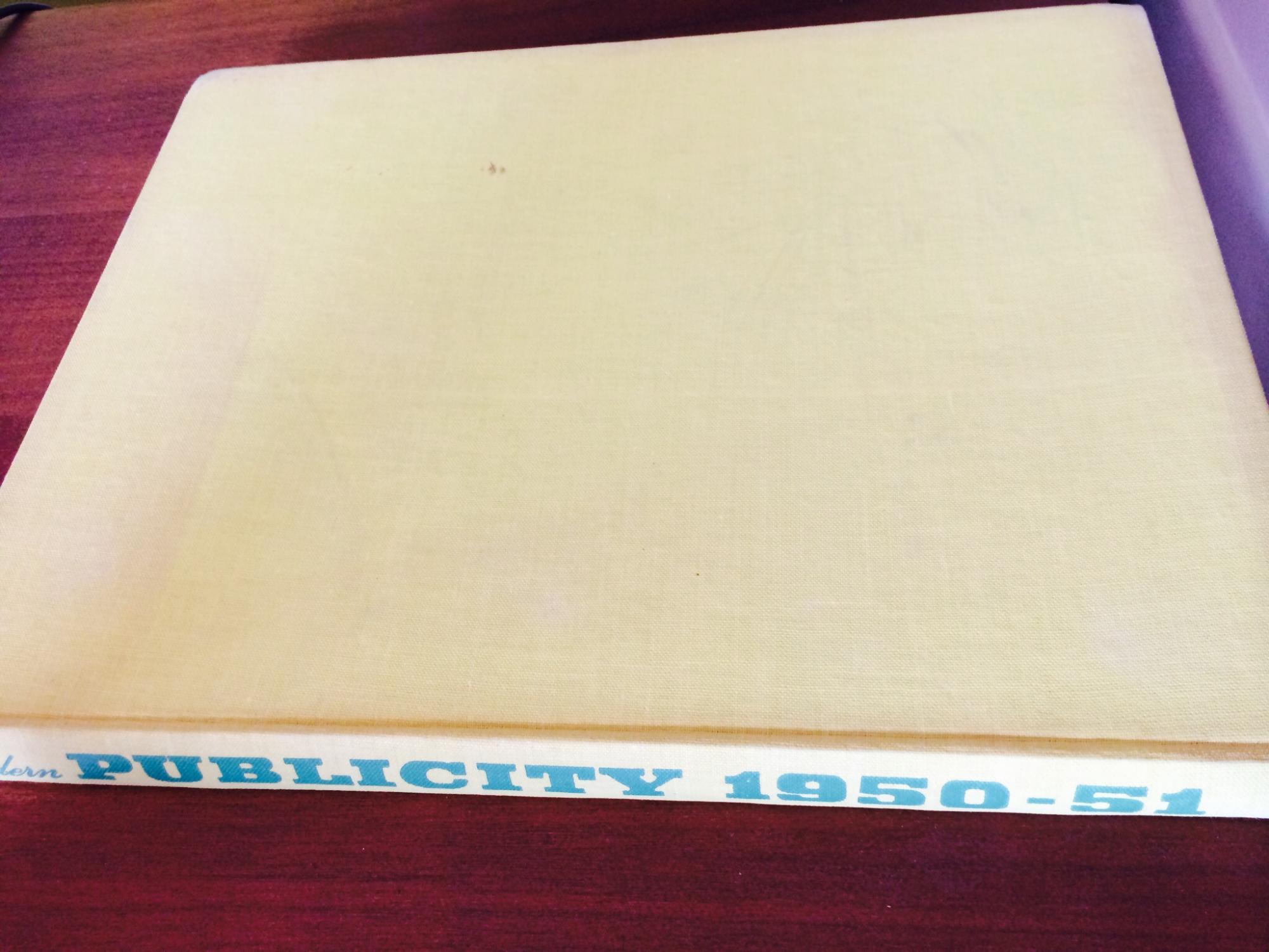 Modern Publicity 1950-51 by Frank A Mercer and Charles Rosner, editors ...