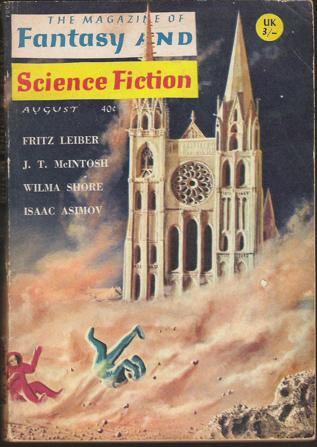 The Magazine of Fantasy and Science Fiction August 1964 by Ferman ...