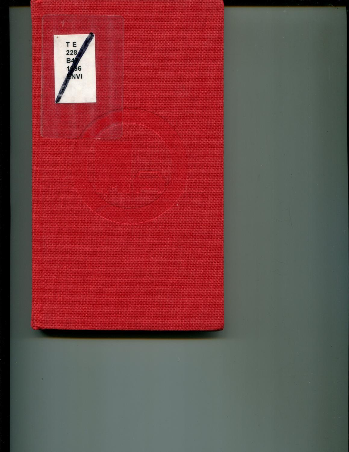 Design af trafikkens skilte = Design of the Danish traffic signs ...