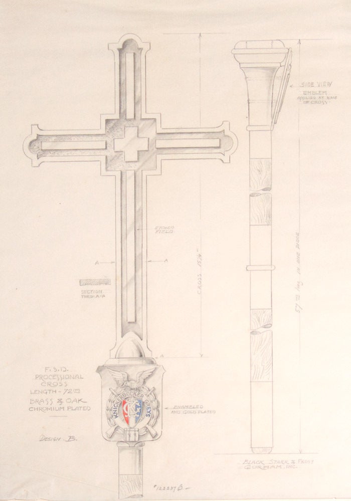 Processional Cross Drawing