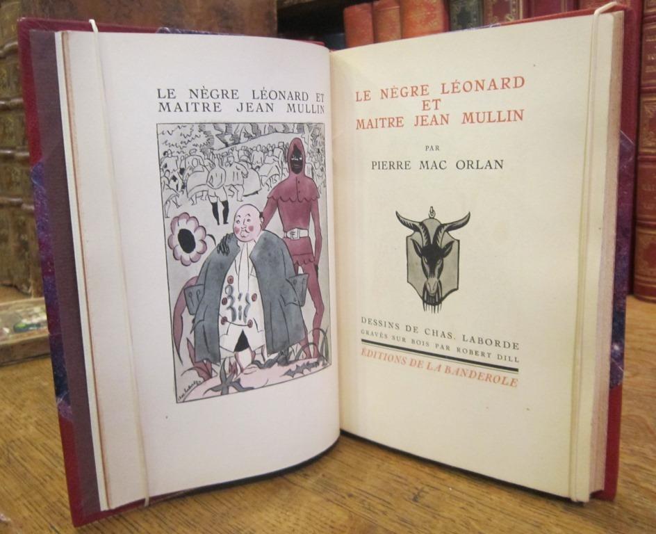 Le Nègre Léonard & Maitre Jean Mullin. Dessins de Chas Laborde gravés ...