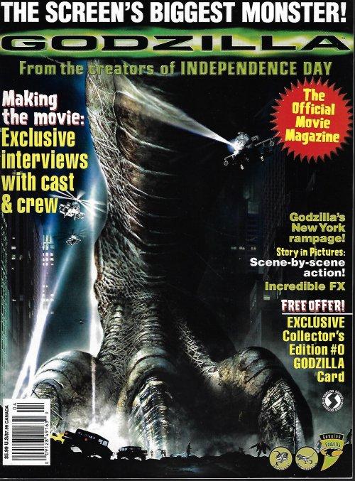 GODZILLA The Official Movie Magazine by Godzilla: (1998) Magazine ...